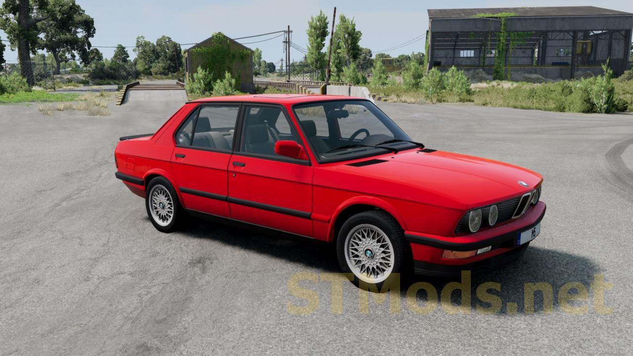 Download BMW 5-Series E28 version 1.0 for BeamNG.drive (v0.26)